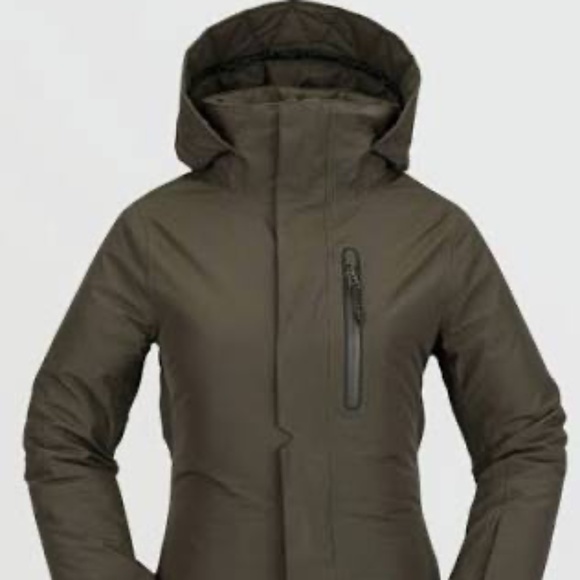 Volcom | Jackets & Coats | Volcom Cortex Womens Ski Jacket In Olive ...